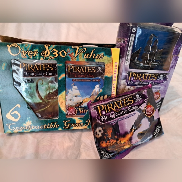 Wizkids | Toys | Pirates Card Game Rare New In Original Packaging ...